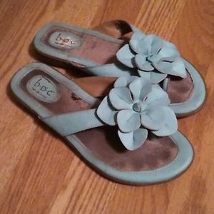 boc | Shoes | Boc Leather Flip Flops | Poshmark